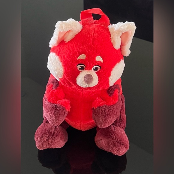 Toys | Turning Red Mei Panda Plush Backpack Bag Disney Pixar | Poshmark